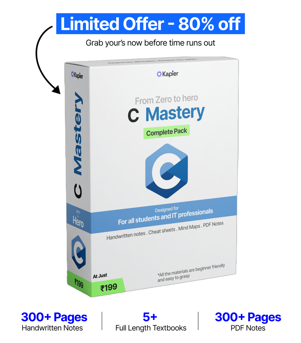 C Mastery – Kapier